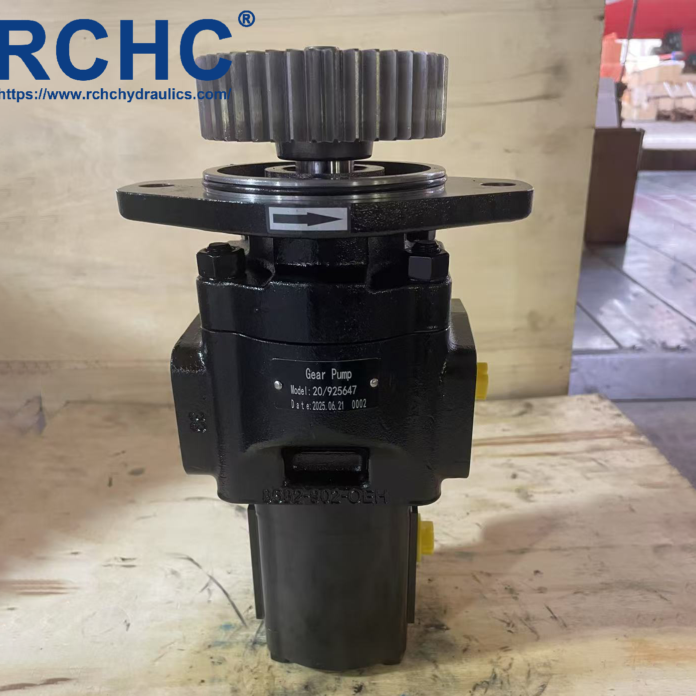 RCHC Factory Update JCB Series Parker Hydraulic Gear Pump Model